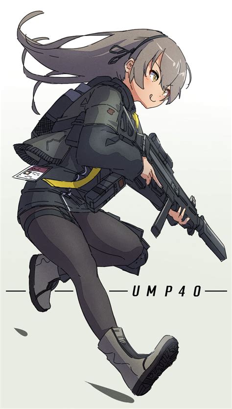 Ump40 Girls Frontline Drawn By Kurokosyou Danbooru