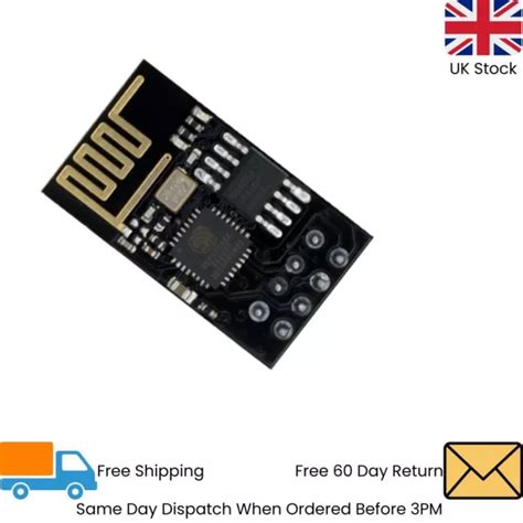 Esp8266 Esp 01 Wi Fi Module Mcu Sdio Uart For Iot Home Automation £429 Picclick Uk
