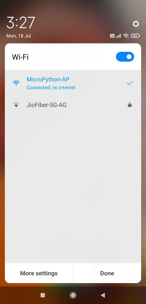 Micropython Project Esp8266 Esp32 Wifi Access Point To Host Iot Html Applications