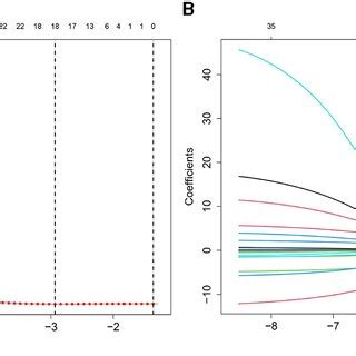 Diagram Of Univariate LASSO Regression Analysis A Log Lambda And Download Scientific Diagram