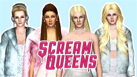 Scream Queens Kappa Kappa Tau House Tour The Sims Youtube