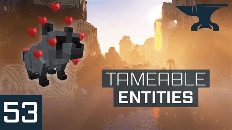 Minecraft Modding 1 18 2 With Forge Tameable Entities Youtube