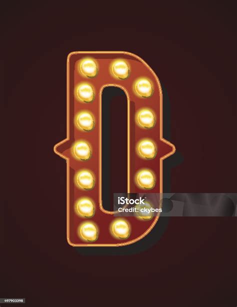 카시노 또는 브로드웨이 징후 스타일 전구 알파벳 알파벳 문자 0명에 대한 스톡 벡터 아트 및 기타 이미지 0명 2015년