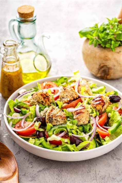 Easy Greek Salad Recipe Made With Homemade Greek Dressing
