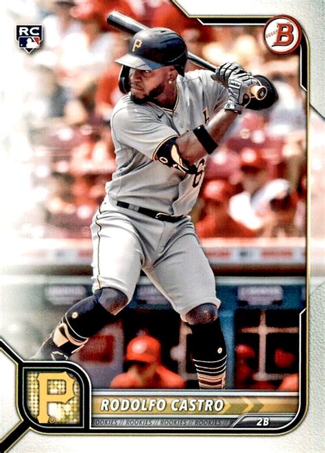 Mlb Future Watch Rodolfo Castro Baseball Cards Pittsburgh Pirates