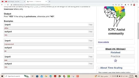 8 Problem I Sheet 4 Assuit Sheets C Youtube