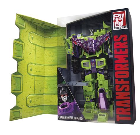 Transformers Generations Combiner Wars Titan Class Devastator Sdcc 201 Toyarena