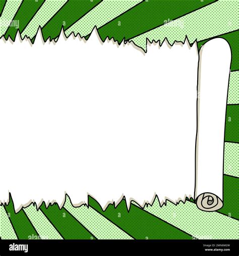 Comic Blank Speech Bubble With Copy Space Over Color Background Design