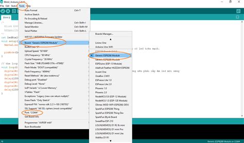 Bài 1 Tự Học Esp8266 Phần 2 Cách Nạp Chương Trình Cho Esp8266 Blink