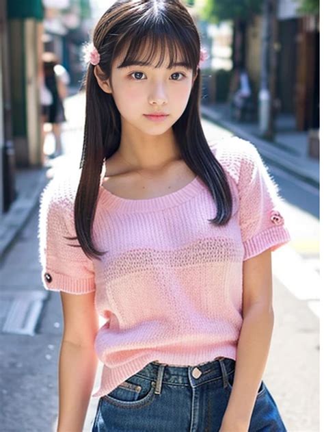 ティーンモデル Aiファッションスナップ7 サマーニット編 Teen Model Agency Booth
