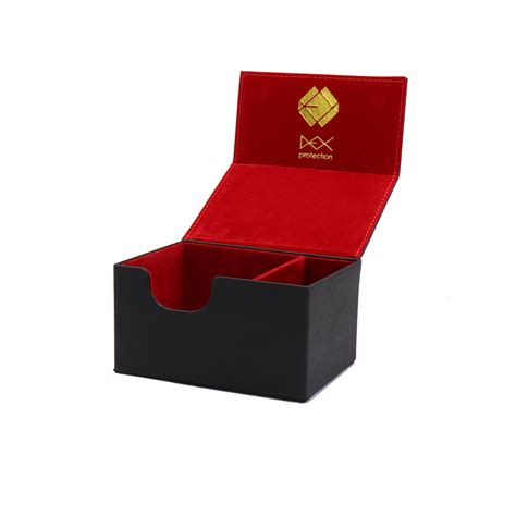 Dex Creation Line Deck Box Medium Black Geek Culture