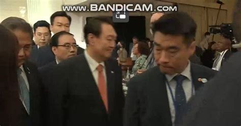 라뵬 on Twitter RT Hip gogo 받 바이든 주최 글로벌 펀드 재정공약회의에 참석했던 윤 대통령이 박진
