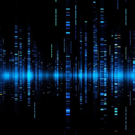 Premium Photo Design Of Techno Digital Lines Binary Code Patterns Electric Blue Grid Clipart