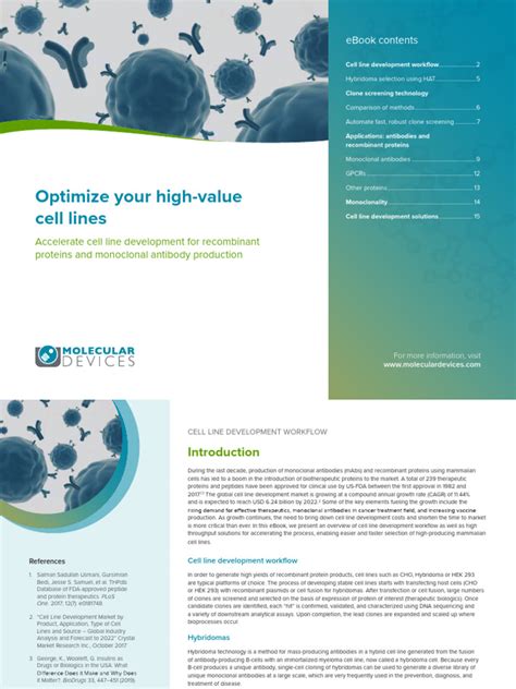 Cell Line Development Pdf