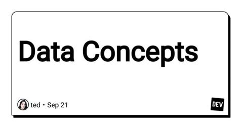 data concepts r devto