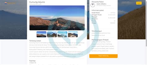 Source Code Aplikasi Web Penjualan Tiket Pendakian Gunung Php Id Blog