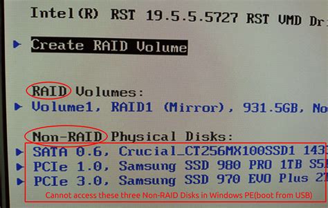 Why Rst Blocked All Non Raid Driver Intel Community