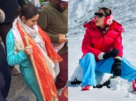 The Live Scoop On Linkedin Sara Ali Khan Visits Amarnath Dham Video Viral On Social Media The