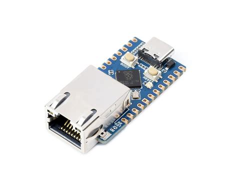 Waveshare Rp2040 Eth Mini Development Board Rp2040 Ethernet Port Module Raspberry Pi