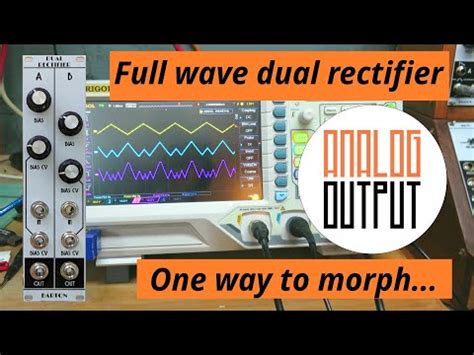 Rectifier Video Analog Output