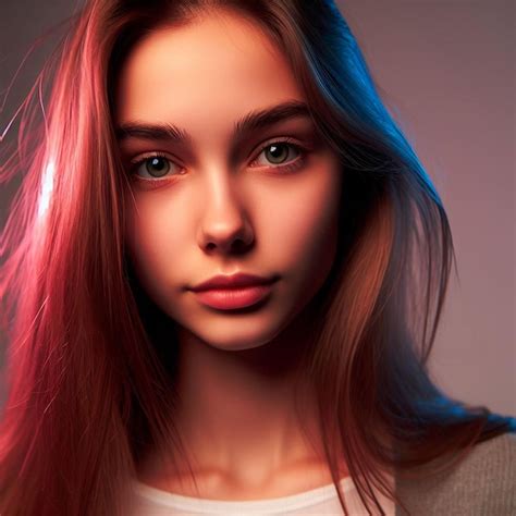 Premium Photo Beautiful Girl Portrait