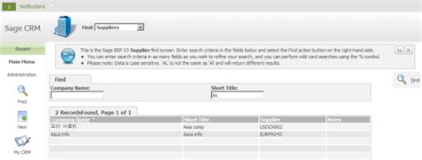 Creating A New Database Connection To Sage X3 Part 6 Sage Crm Hints