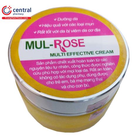 [chÍnh HÃng] Kem Mul Rose Hỗ Trợ Cải Thiện Da Khoẻ Mạnh