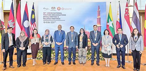 ၅၈ ကြိမ်မြောက် အာဆီယံခရီးသွားလုပ်ငန်း အာဏာပိုင်အဖွဲ့ အစည်းအဝေးနှင့် ဆက်စပ် အစည်းအဝေးများသို့ မ