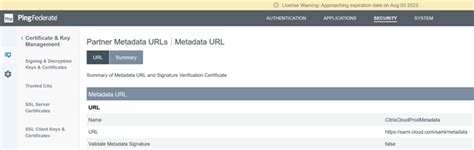 Configure An On Premise Pingfederate Server As The Saml Provider For Workspaces And Citrix Cloud™