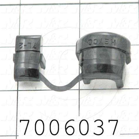 7006037 Strain Relief Bushing 7 8hole Mandr Nuarc Amscomatic