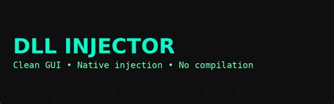 Github Akguimas Dllinjector Standalone Dll Injection Toolkit For Windows