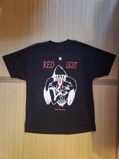 Drain Gang Bladee Red Light Tee Grailed