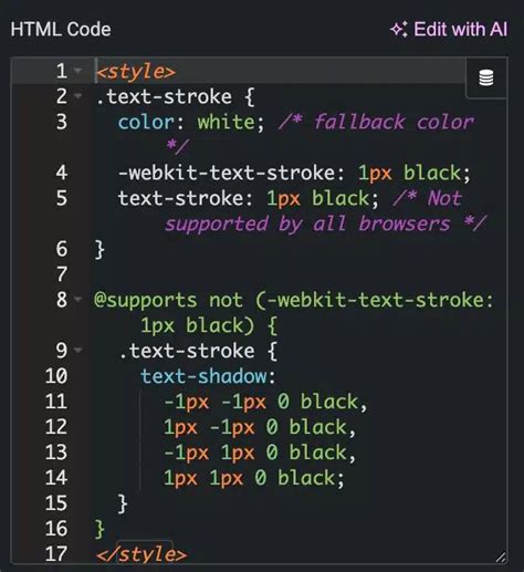 How To Add Stroke Outline In Elementor 2025
