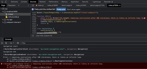Aurelia Direct Router Error On Routerload The Aurelia Discourse