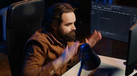 Annoyed Software Developer Exasperated Stock Footage Sbv 348841686