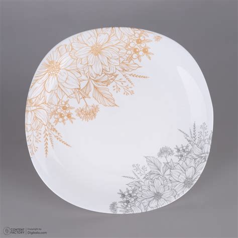 قیمت و خرید سرویس غذاخوری 25 پارچه گلدن اوپال مدل لیلیان کد Carine