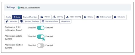Update Submitted Orders