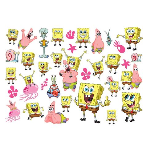 Spongebob Squarepants Stickers At Haydee Johnson Blog