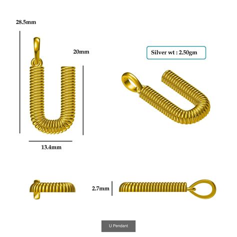 Abcd Pendant 3d Model Collection Cgtrader