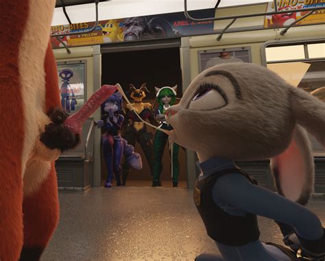 Post 5212835 Arbiter1209 Dino Bites Judy Hopps Krystal Nemesis Nick Wilde Resident Evil