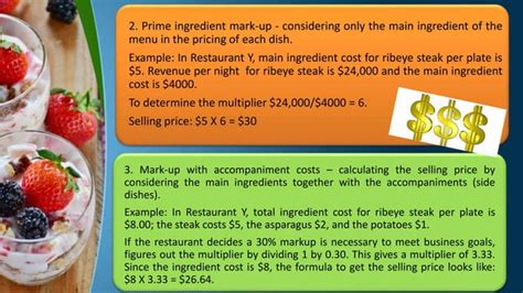 Factors Affecting Menu Design And Planning Pptx Food Industry Industries