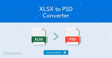 Online Xlsx Excel To Psd Converter Vertopal
