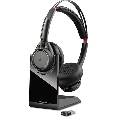 Cтерео Bluetooth-гарнитура PLANTRONICS VOYAGER FOCUS UC M для работы с ...
