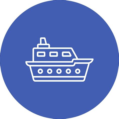 Premium Vector Ship Icon