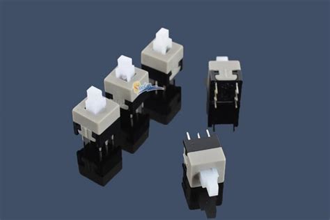 Pin DPDT Self Locking Push Switch Copper Pcs Leetechbd