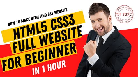 Html5 Css3 Full Website Html And Css Tutorial For Beginners How To