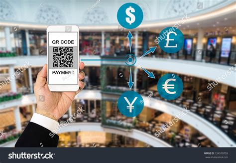 Qr Code Payment Concept Hand Holding Stock Photo 724570759 Shutterstock