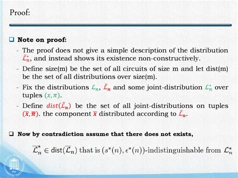 impossibility of snargs ppt download