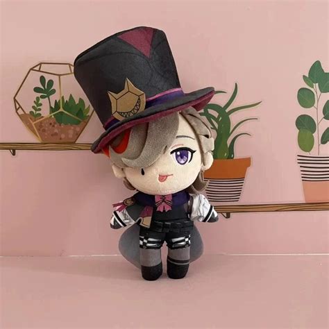 Genshin Impact Lyney Plush Doll Lyney Cosplay Soft Plush Doll