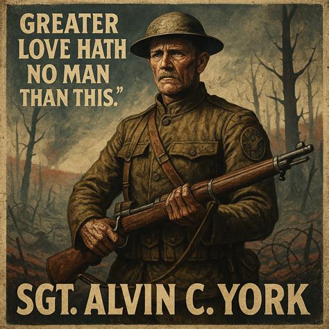 Sgt Alvin C York Medal Of Honor Hero Of World War I The Infidel Co